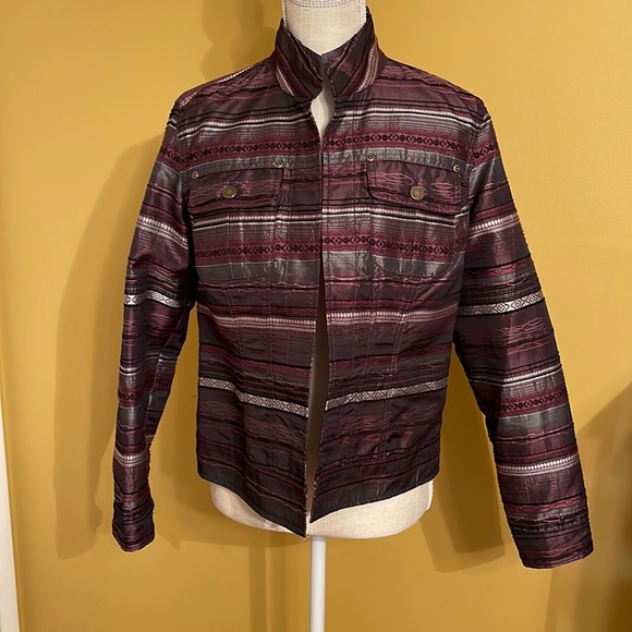 Multiples | Jackets & Coats | Colorful Jean Jacket | Poshmark